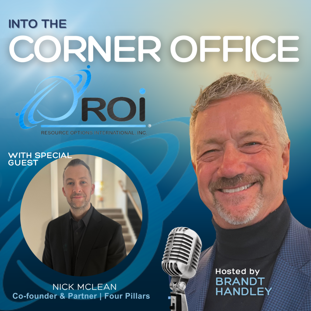 Nick McLean, Co-founder and Partner, Four Pillars ROI Podcast Episode ...